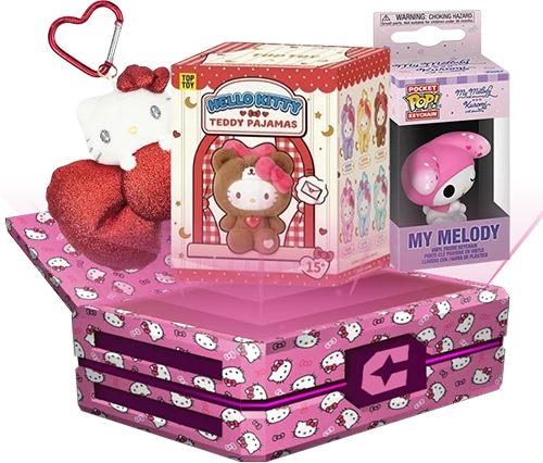 Hello Kitty Mystery Box - Sanrio Blind Box & Loungefly | Cravin